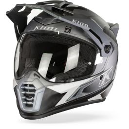 KLIM Krios Pro Helmet ECE Charger Gray - Chromeburner