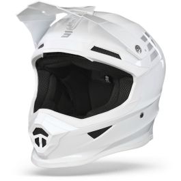 Shot Helmet Furious Solid White Glossy 2.0 - Chromeburner