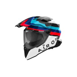 Airoh Commander 2 Doom Zwart Gloss Adventure Helm - Chromeburner