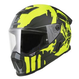 Bogotto Rapto Demon Grijs Geel Integraalhelm - Chromeburner